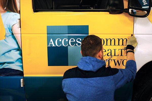 Access Community Health Network Van Wraps Project