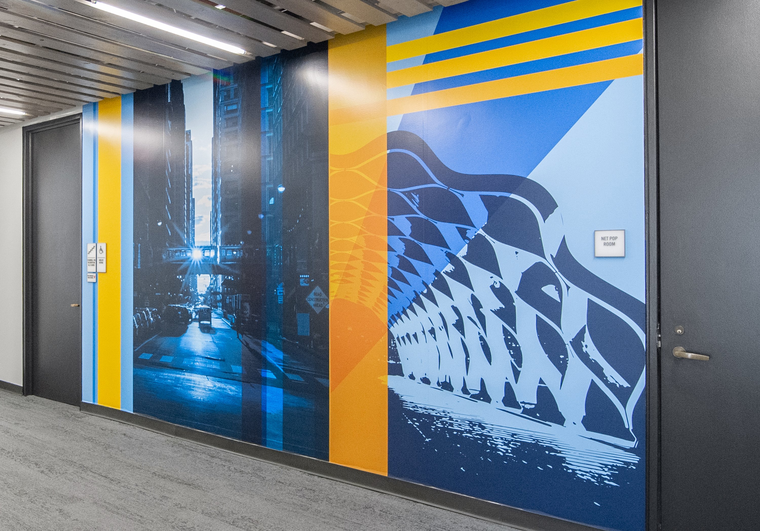 Chicago Graphics for CBRE - Sepia Studio