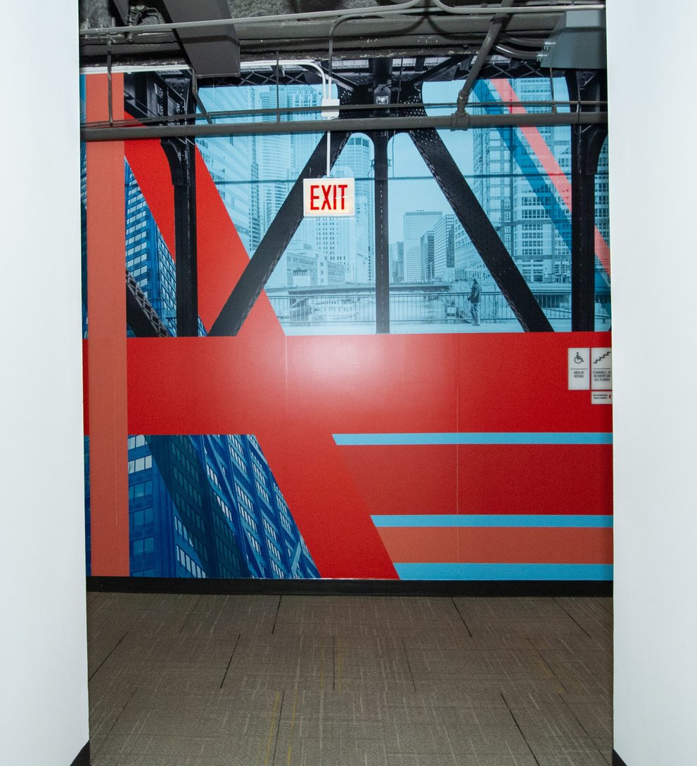 Chicago Graphics for CBRE - Sepia Studio