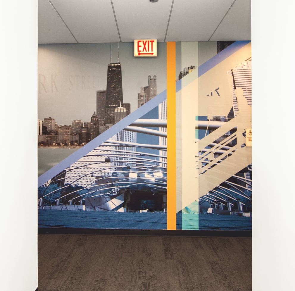 Chicago Graphics for CBRE - Sepia Studio