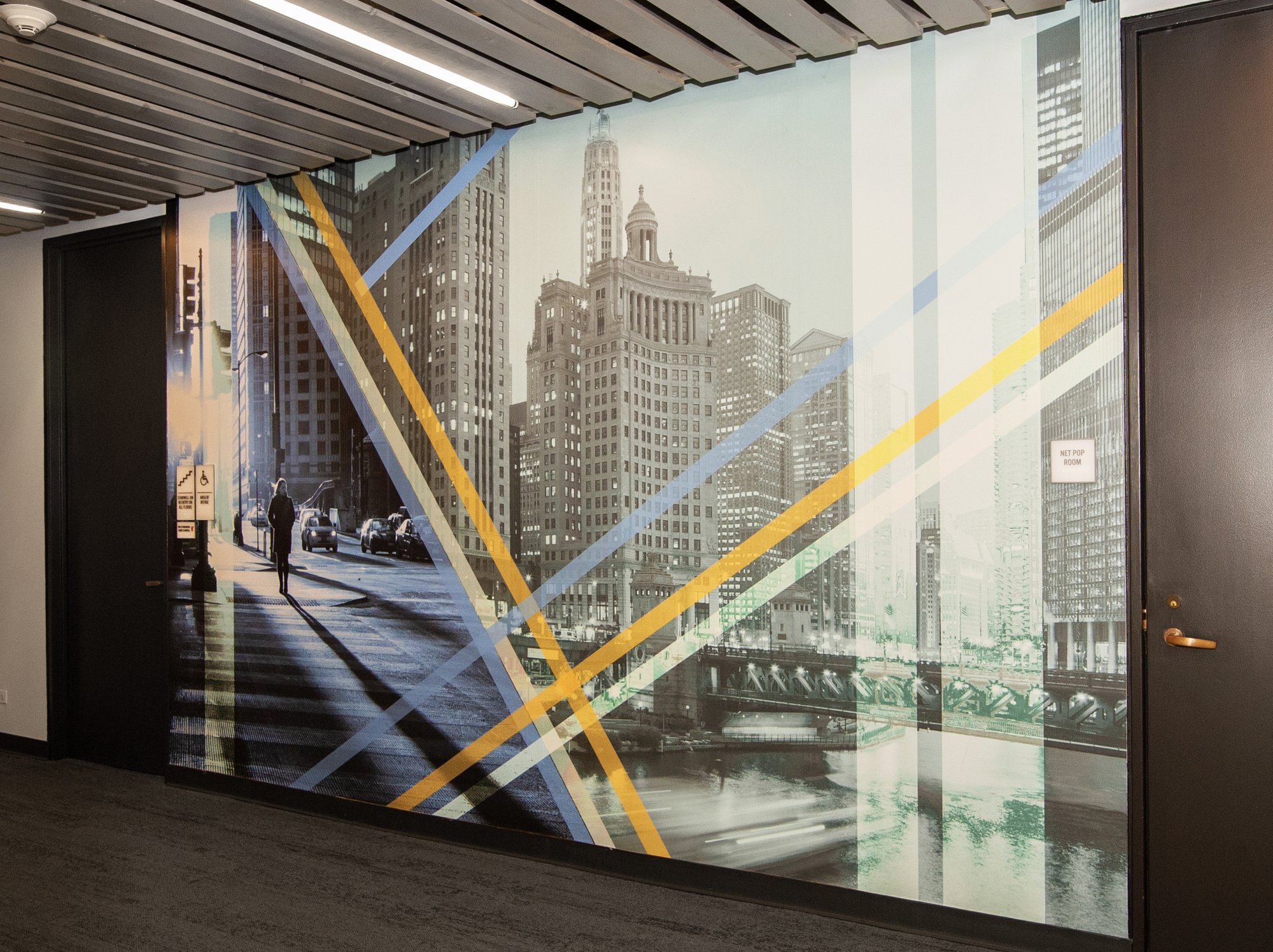 Chicago Graphics for CBRE - Sepia Studio