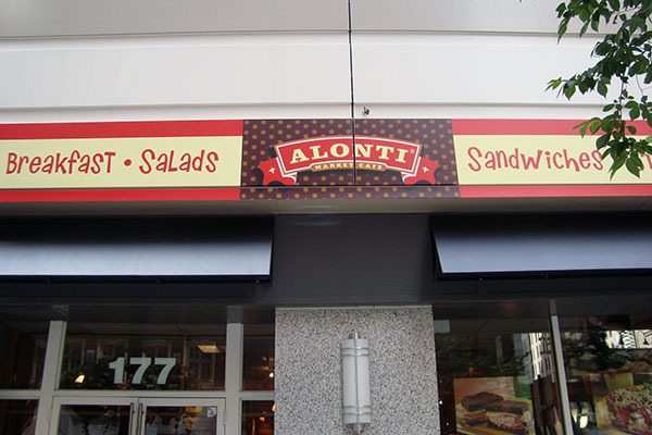 Exterior Building Signage Chicago | Custom Outdoor Signs | Cushing