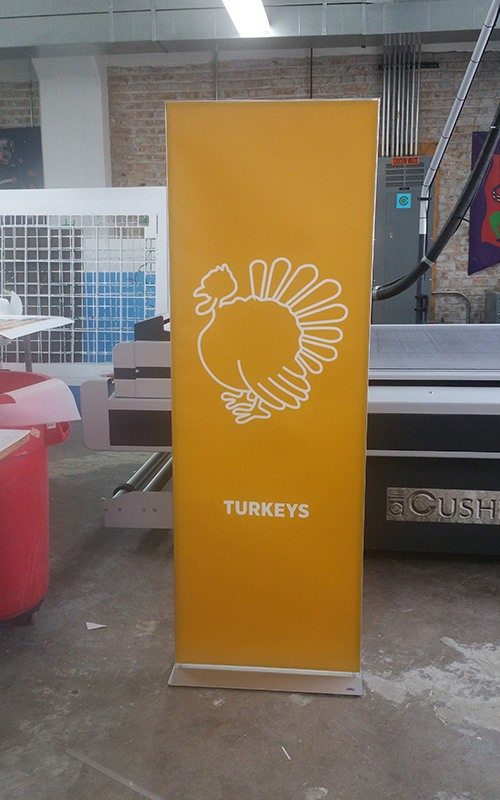 Banner Stand Displays - Banner Stand Printing - Chicago, IL | Cushing