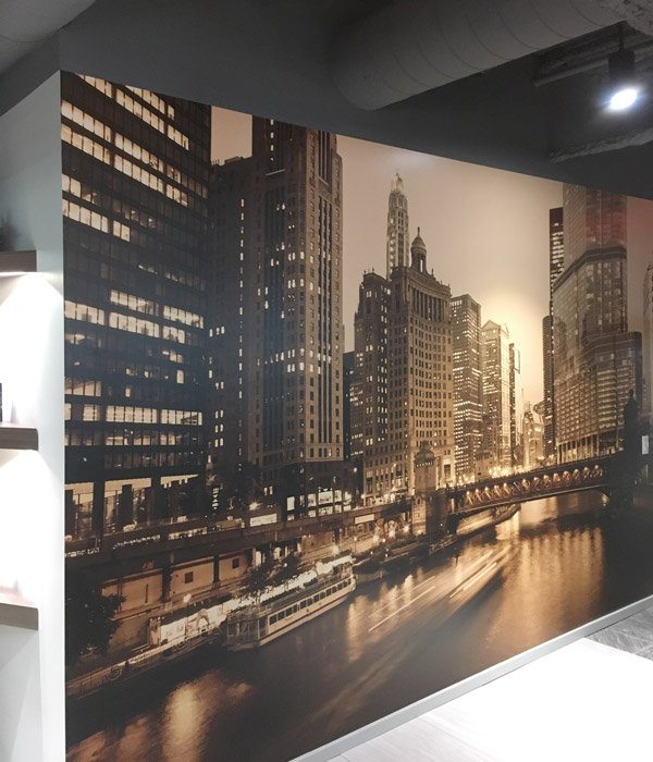 Vinyl Office Wall Graphics And Decals For Business | Cushing
