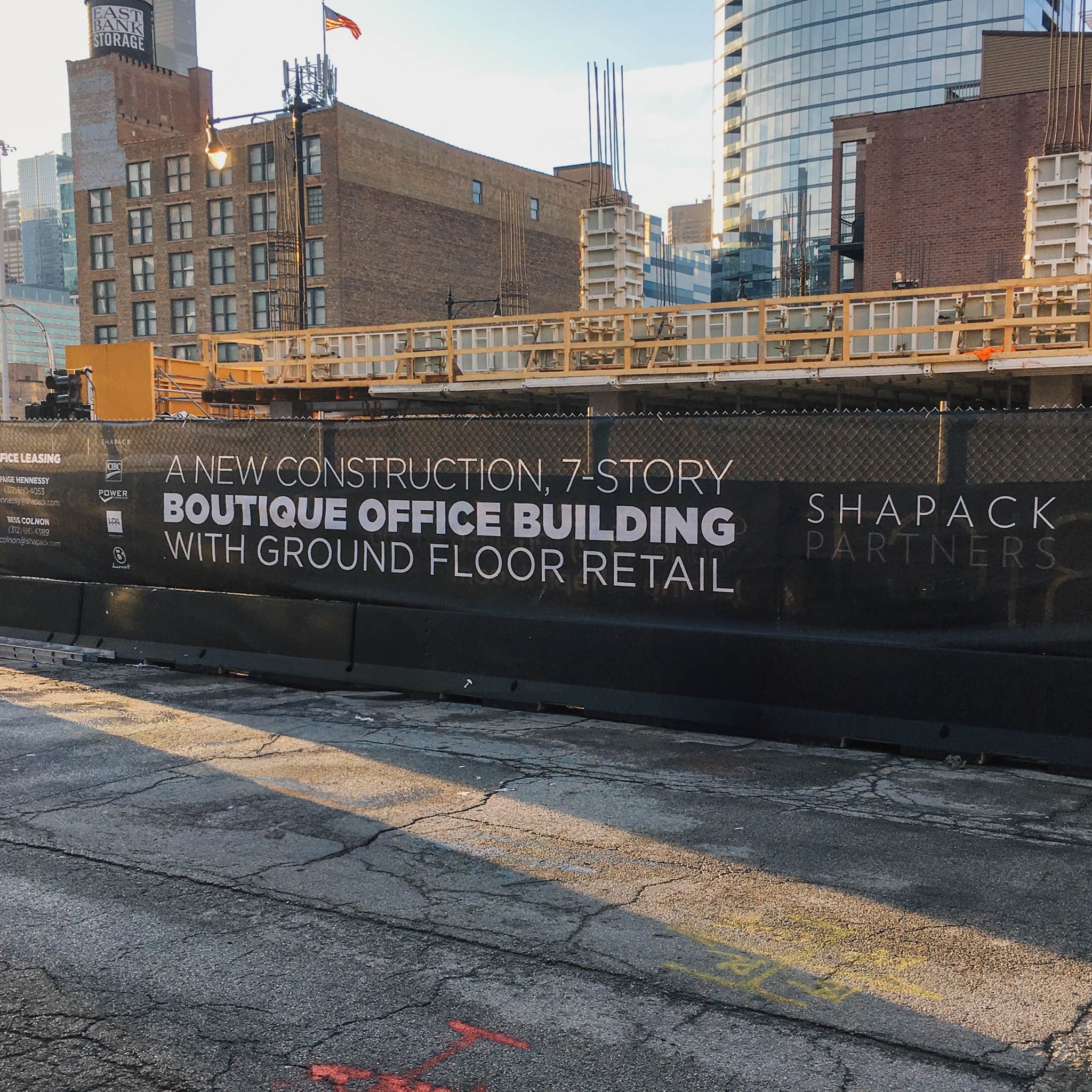Construction Banners And Job Site Signs | Fence Wraps | Cushing