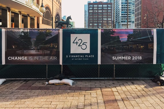 Construction Banners And Job Site Signs | Fence Wraps | Cushing