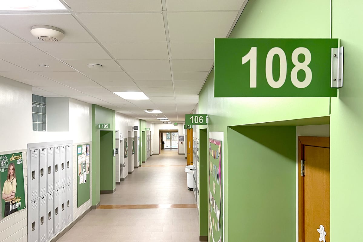 School Emergency Preparedness Signage