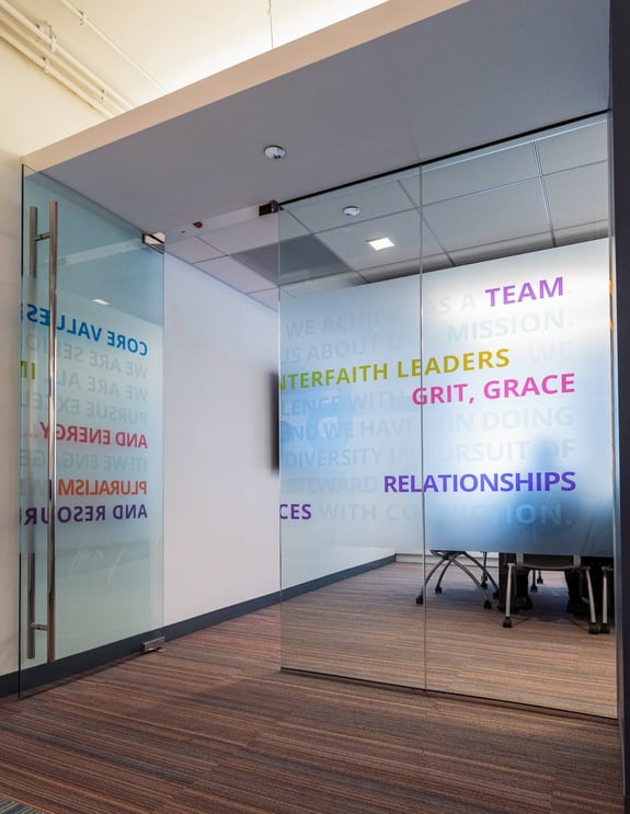 Vinyl Office Wall Graphics And Decals For Business | Cushing