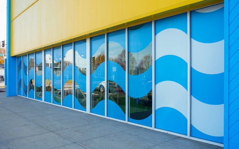 Vinyl Window Graphics To Grow Your Business | Cushing